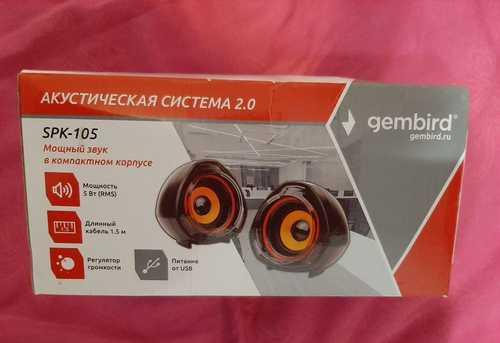 Колонки для компьютера gembird SPK 105