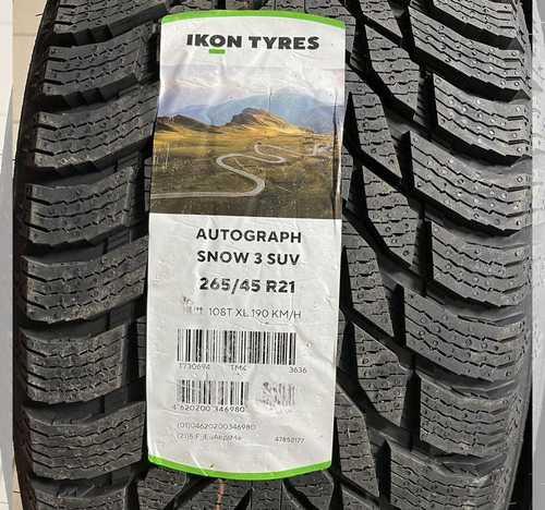 Ikon Tyres Autograph Snow 3 SUV 265/45 R21 108T