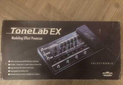 Гитарный процессор vox tonelab EX