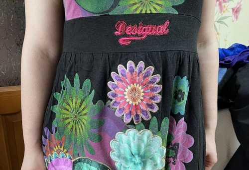 Брендовое короткое женское платье Desigual