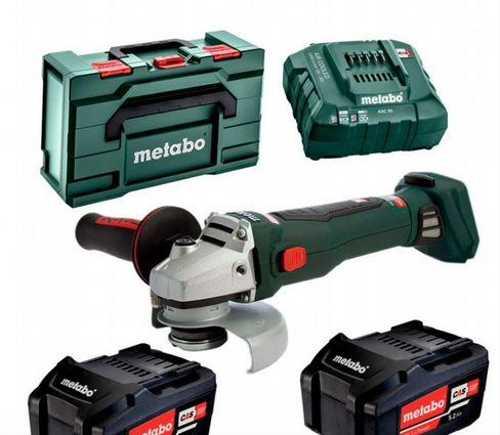 Угловая шлифовка metabo 18V 125mm WB 18 LTX BL 125