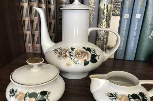 Freiberger Porzellan винтажный фарфор из гдр-бронь