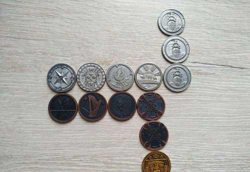 Монеты Пятерочка обмен