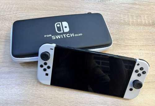 Nintendo Switch oled(прошитая) 512гб