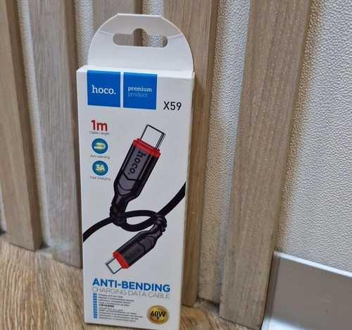 Кабель usb type c hoco