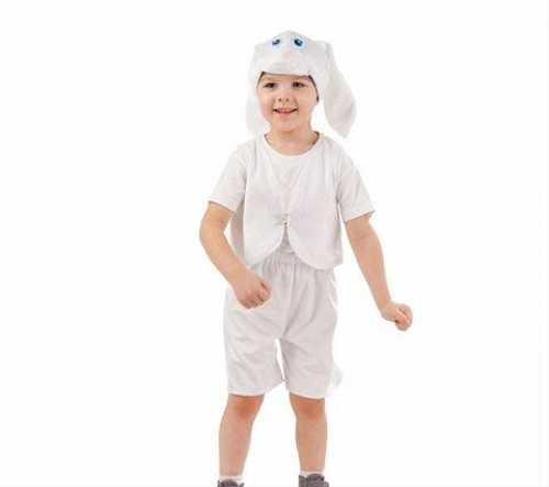 Карнавальный костюм 4005 к-18 "Заяц белый Ваня"