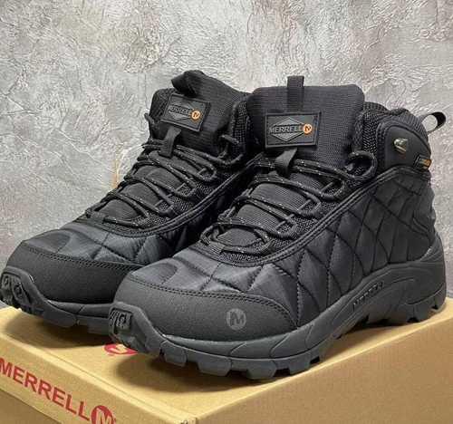 Мужские Кроссовки Merrell зимние на флисе (Арт.53023)