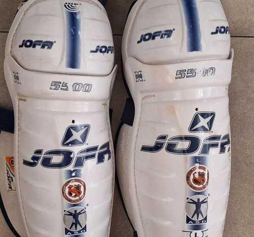 Щитки хоккейные jofa