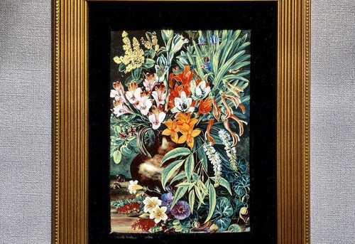 Плакетка Marianne North Wild flowers of Quilpue