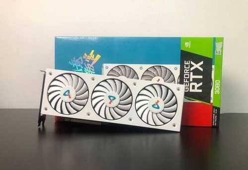 Видеокарта RTX 3080 Белая