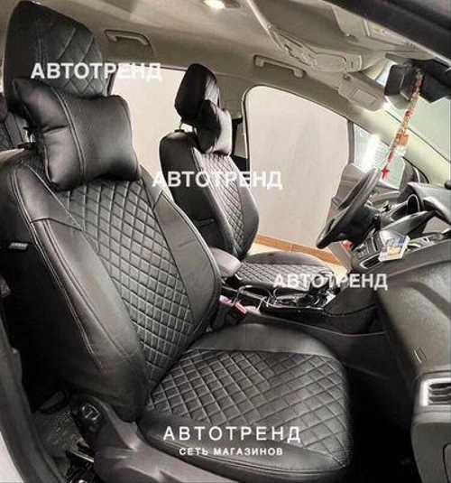 Авточехлы из экокожи ford