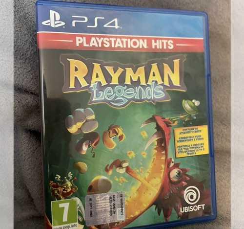 Диски на ps4 rayman legends