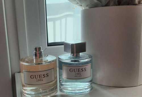 Туалетная вода женская Guess 1981 и Guess Indigo