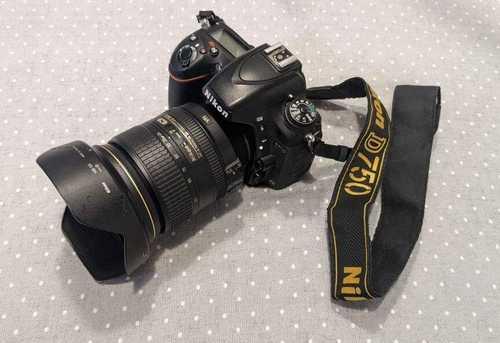 Фотоаппарат Nikon D750 +Nikkor 24-120mm f/4G ED VR