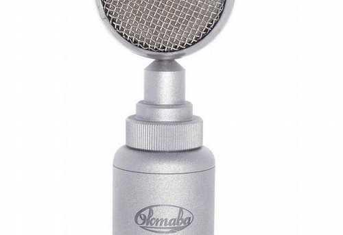 Микрофон Октава мк-115 (никель, в деревянном футля