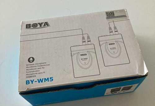 Беспроводная петличная радио система Boya BY-WM5