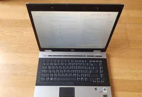 HP EliteBook 8530p рабочий без бп