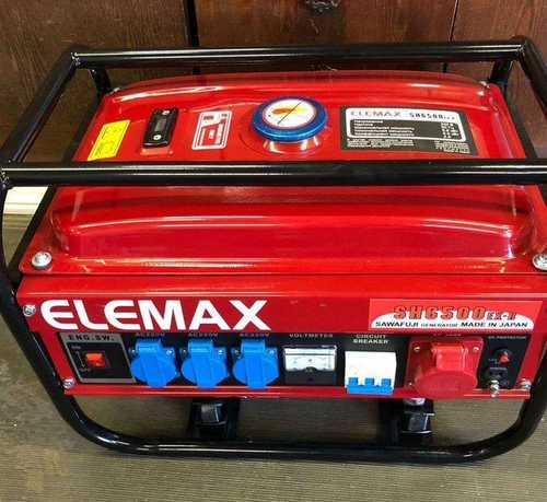 Генератор бензиновый elemax sh6500ex-r