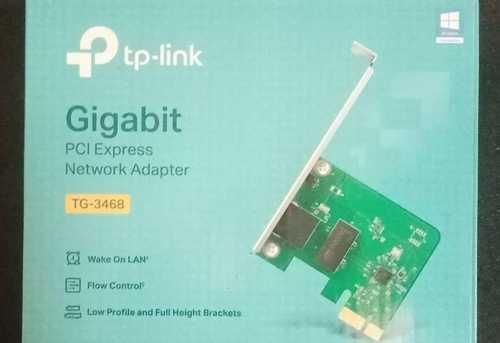 Сетевая карта TP-Link TG-3468, 1Gbit/s, PCIe x1