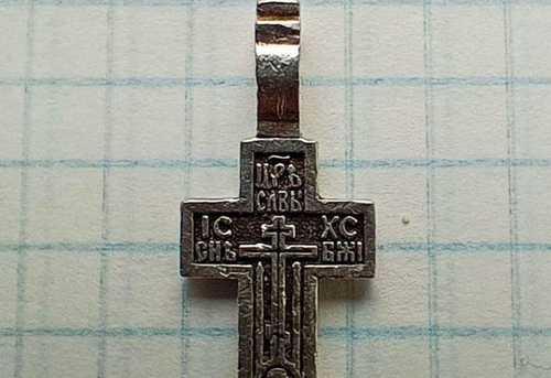 Серебряный крест, православный