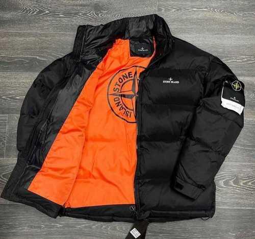 Зимняя мужская куртка stone island