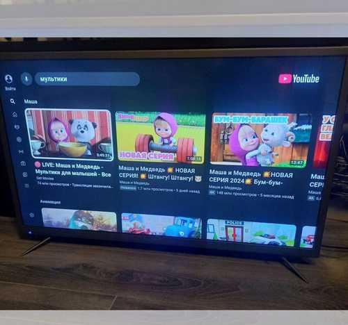 Dexp 40" SMART TV Wi-Fi Android