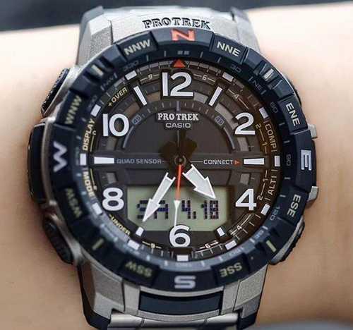 Часы Мужские Casio ProTrek PRT-B50T-7E