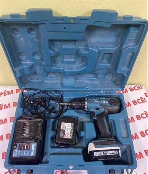 Аккумуляторная дрель-шуруповерт Makita DF347DWE