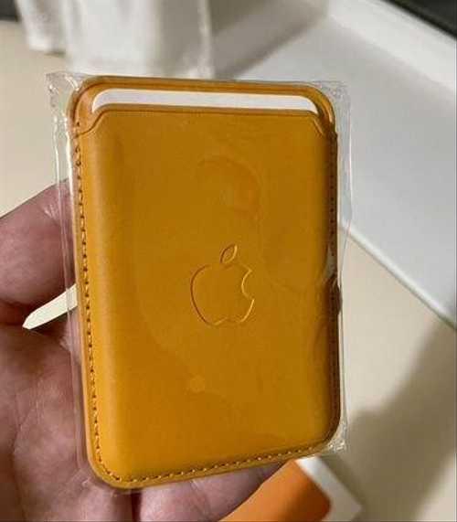 Картхолдер Apple Leather Wallet для iPhone