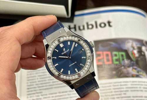 Hublot Classic Fusion Titanium Blue Diamonds