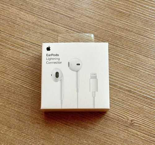 Наушники apple earpods lightning (новые)