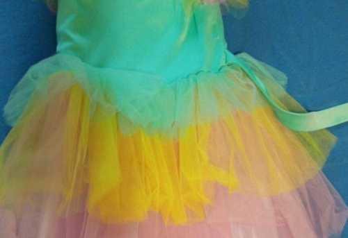 Детское нарядное платье 116 122