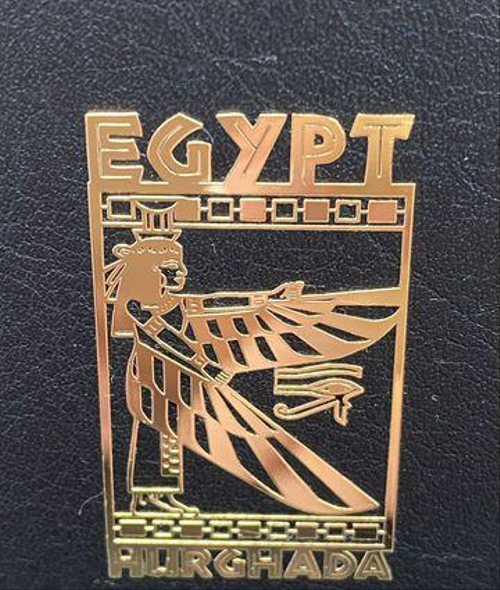 Египетская Золотая наклейка Богиня Исида