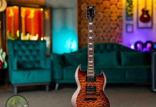 ESP LTD Viper-256 Dark Brown SB