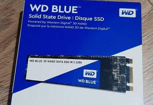 SSD WD Blue SATA m.2 250 гб