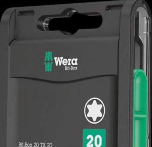 Набор бит для отверток Wera Bit-Box 20 TX 057770