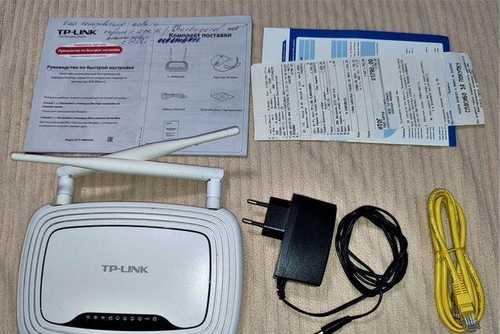 Wi-Fi роутер TP-link TL-WR842N, белый