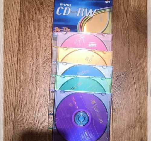 Диски болванки dvd r и cd rw