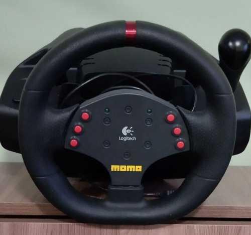 Игровой руль logitech momo racing