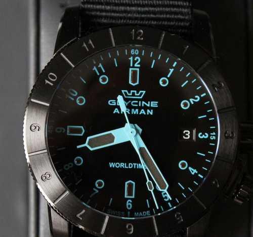 Новые Glycine Airman Worldtimer GMT