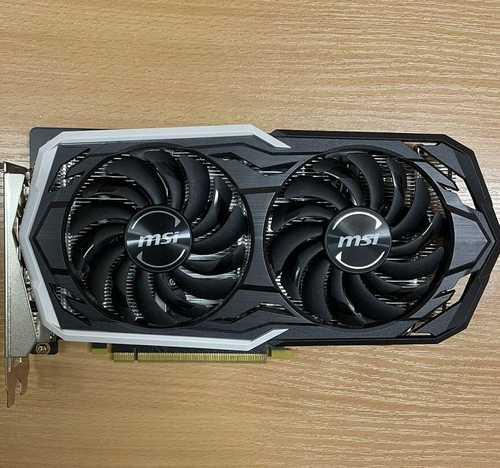 Видеокарта MSI geforce GTX 1660 armor OC 6 GB