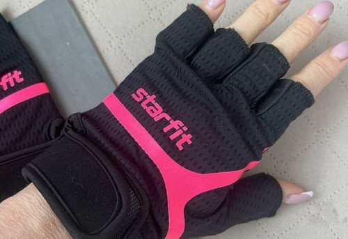 Женские перчатки для фитнеса Starfit