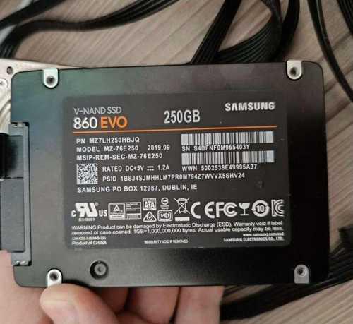 SSD 2.5 Samsung 860 Evo 250GB