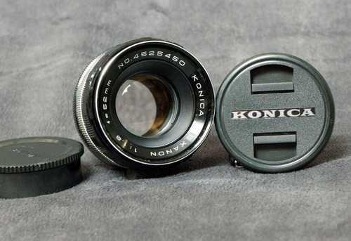 Объектив Konica Hexanon 52mm f/ 1.8