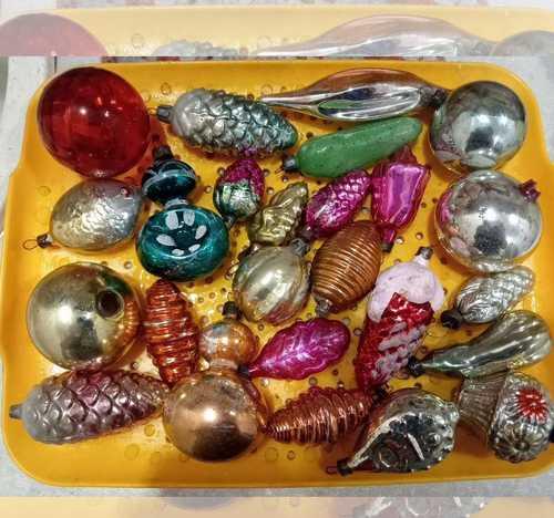 Елочные игрушки СССР