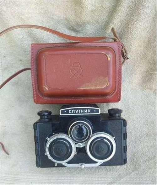 Плёночный фотоаппарат,Спутник, СССР