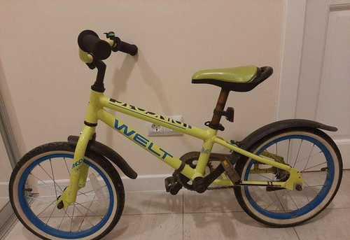 Легкий детский велосипед Welt Dingo рост 105-115