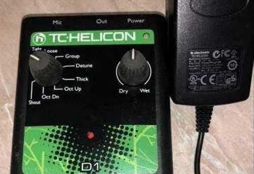 TC helicon VoiceTone D1 напольная вокальная педаль