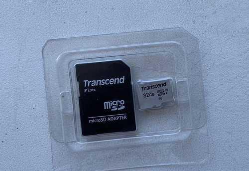 Карта памяти Transcend 32gb