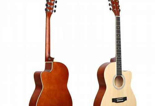 HS-3911-N Акустическая гитара, с вырезом, цвет нат